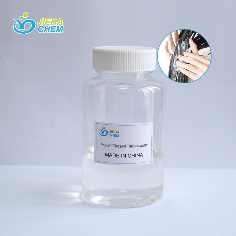 Cosmetic Raw Materials Emulsifiers Transparent Liquid Peg-20 Glyceryl ...